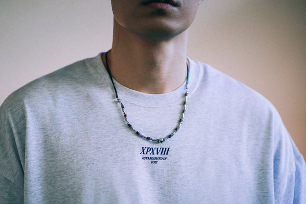 XPX "LOOK AHEAD" LIGHT GREY CREW NECK TEE – XPXVIII